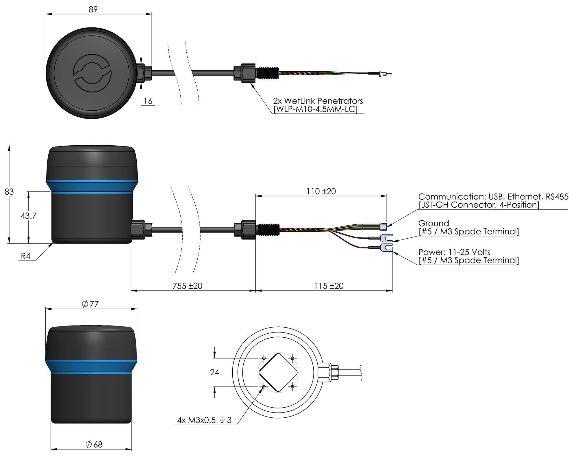 Ping360 Scanning Imaging Sonar - DeepCo